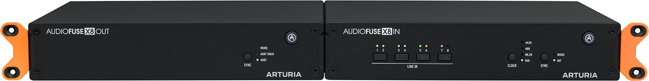 AudioFuse X8 IN and AudioFuse X8 OUT are here.