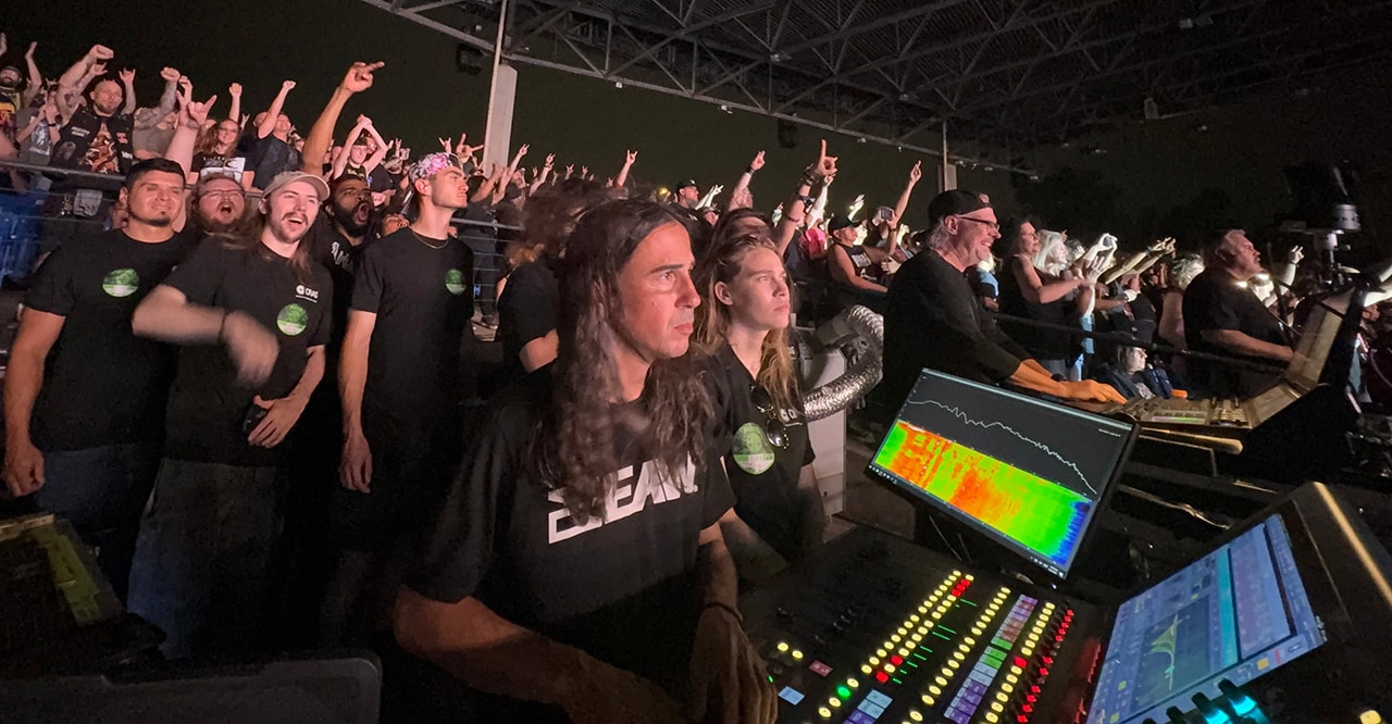 Audio Domination! Pantera’s FOH Engineer Educates CRAS Students During ...