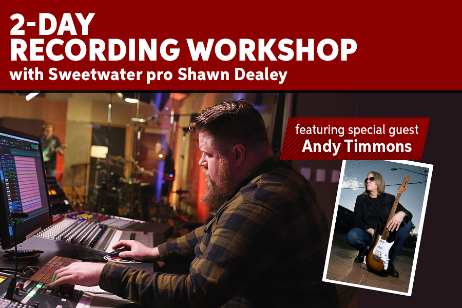 Sweetwater Studios Announces 2-Day Creative Recording Workshop with ...
