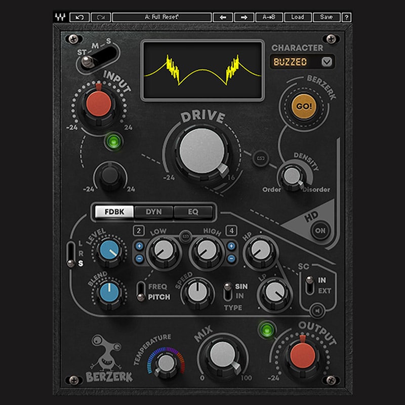 Waves Audio: Berzerk, Abbey Road Saturator, & MDMX Distortion Modules