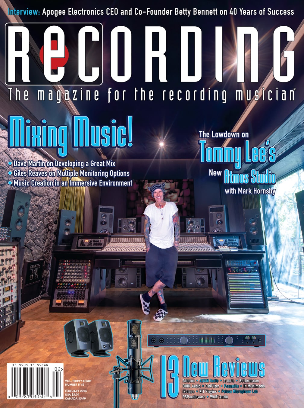 Recording Magazine December 2024: Holiday Buyers' Guide