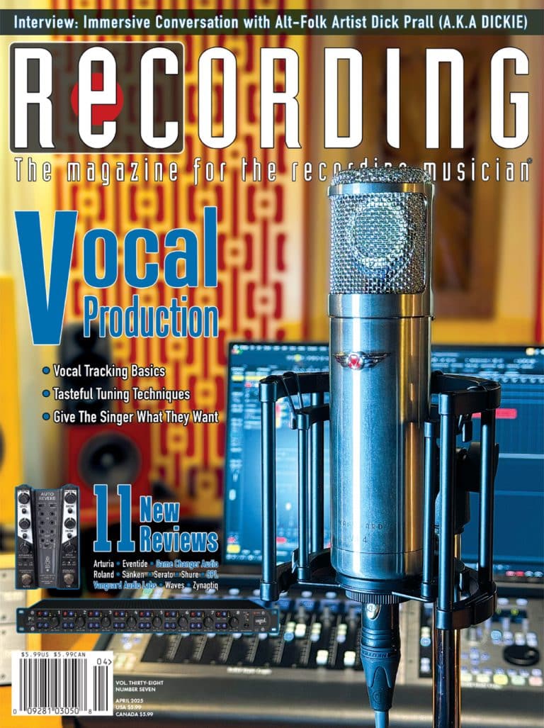 Recording Magazine: The Magazine For the Recording Musician