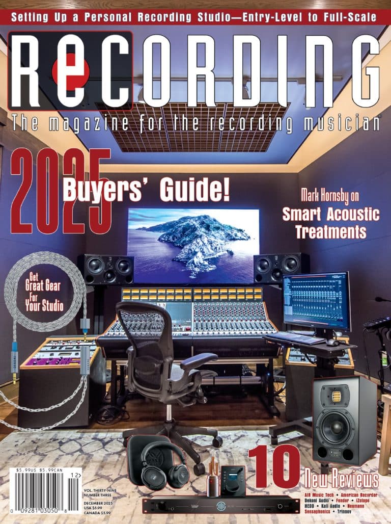 Recording Magazine: The Magazine For the Recording Musician